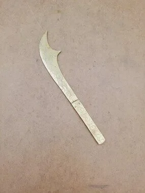 Other | Vintage Letter Opener Solid Brass Lightweight Envelope Slitter ...